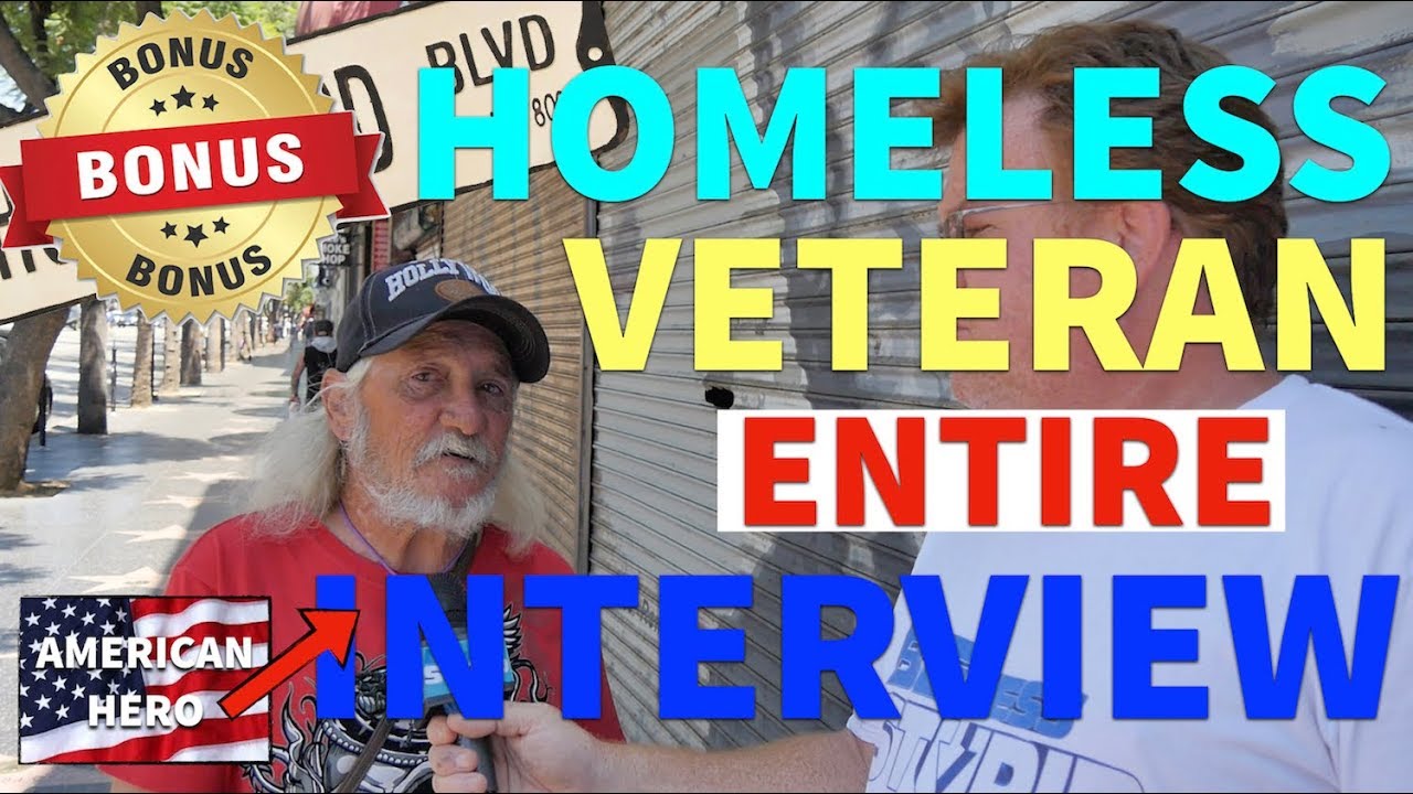 Homeless Veteran: Entire Interview (BONUS) - YouTube