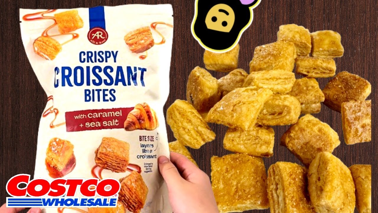Crispy Croissant Bites with Caramel + Sea Salt - Costco Product Review ...