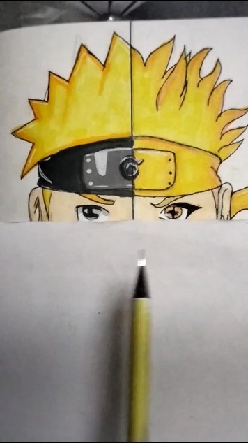 drawing art tu Naruto 🔥🔥 ️#anime #naruto #sasuke - YouTube