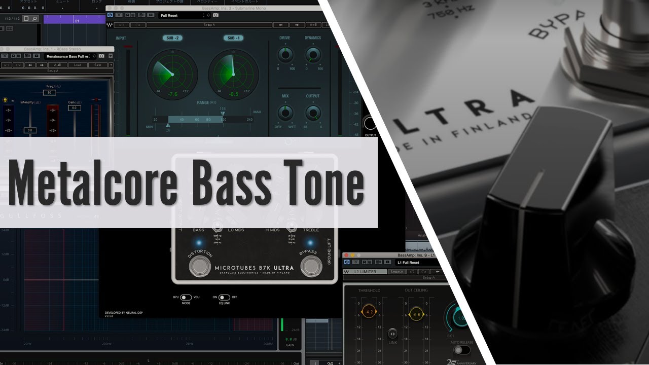 METALCORE BASS の音作り【Tips】 - YouTube
