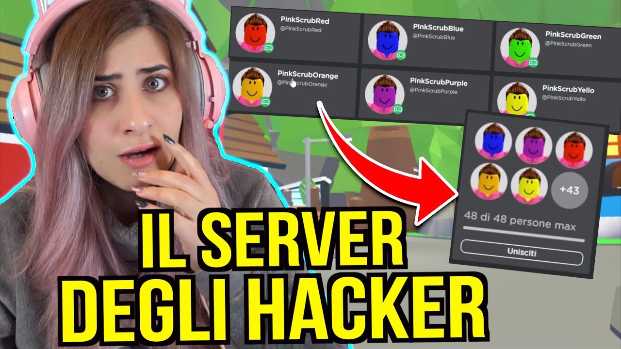 Sono ENTRATA in un SERVER di HACKER su ADOPT ME: AIUTO 😱 Roblox ADOPT ...