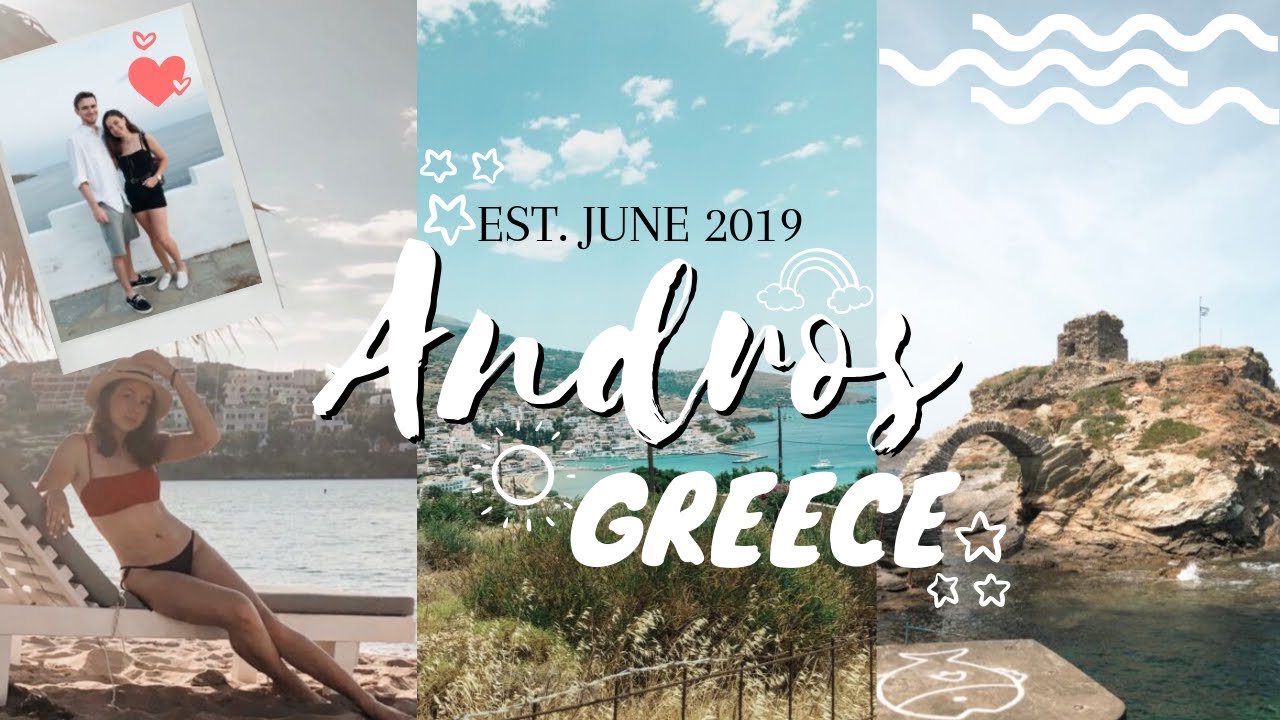 Exploring Andros, Greece with my boyfriend | Travel Vlog I - YouTube