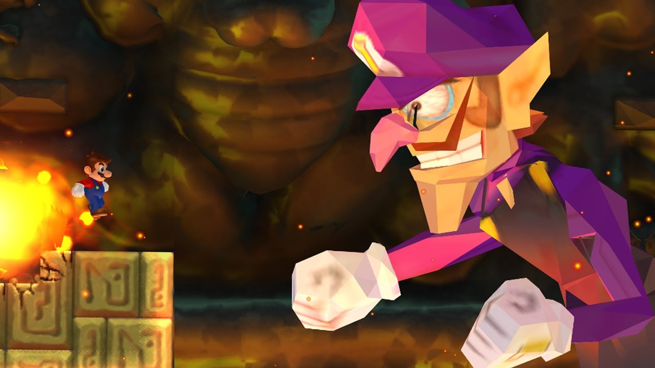 Waluigi In Super Mario 64 Ds Proof