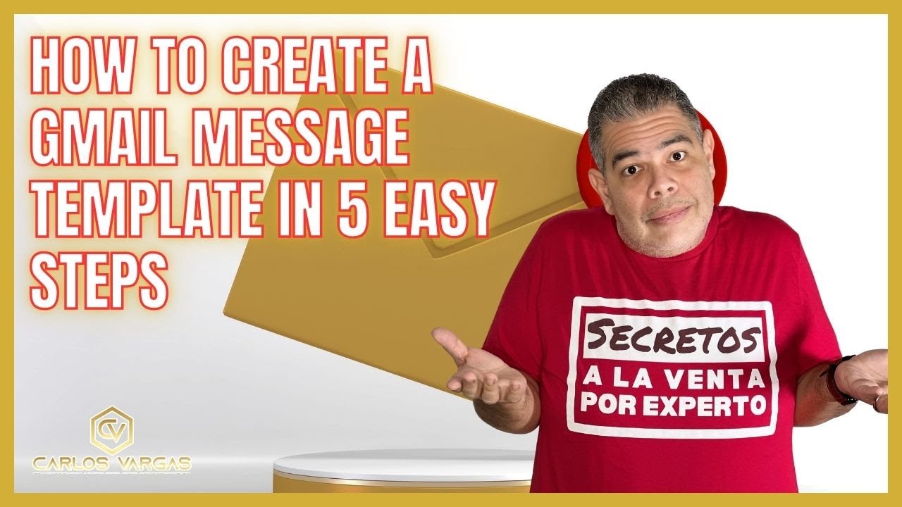 How To Create A Gmail Message Template in 5 Easy Steps - YouTube