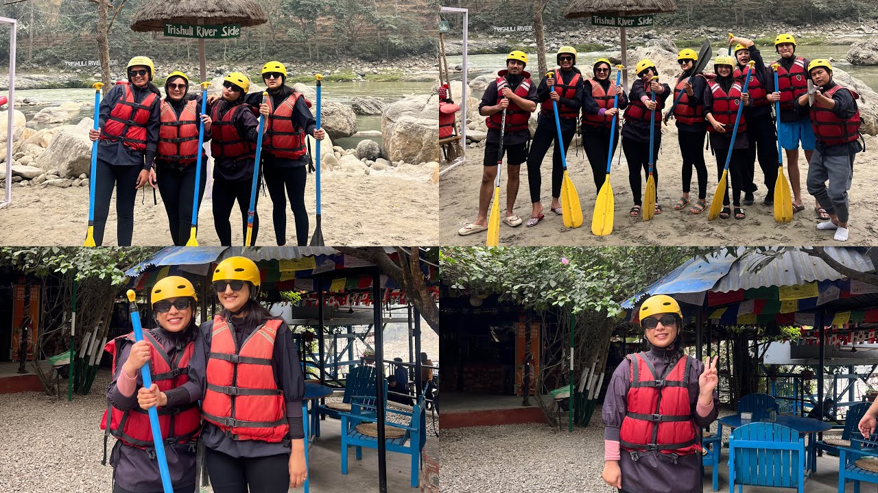 First Rafting with my friends at Trisuli Riverside Resort, first ...
