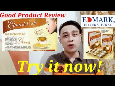 Edmark Coffee with Ginseng | Good Product Review | Authentic Wise - YouTube