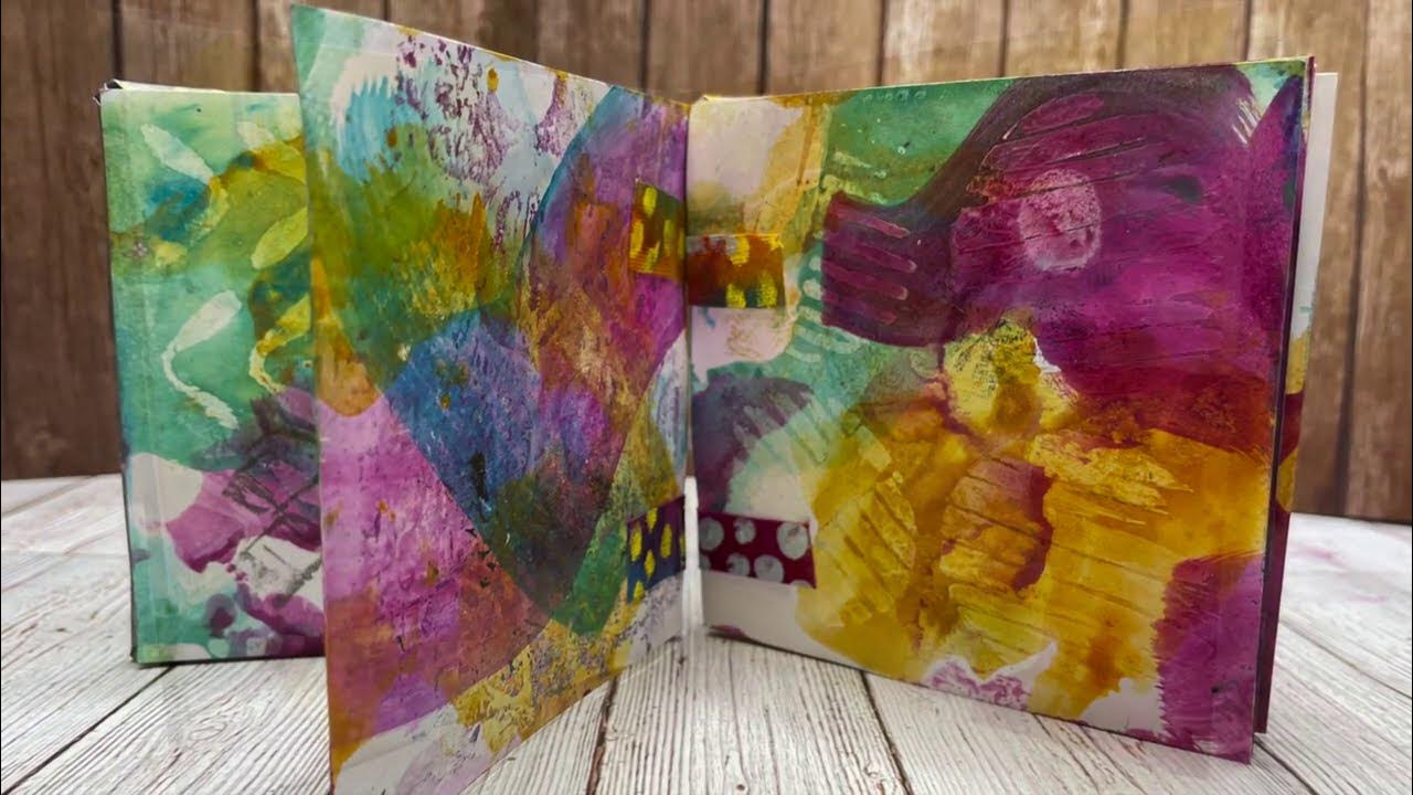 Tab bound mini book: Making the book from scratch (part 1) - YouTube