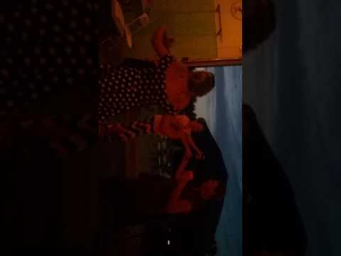 Son and stepmother dance