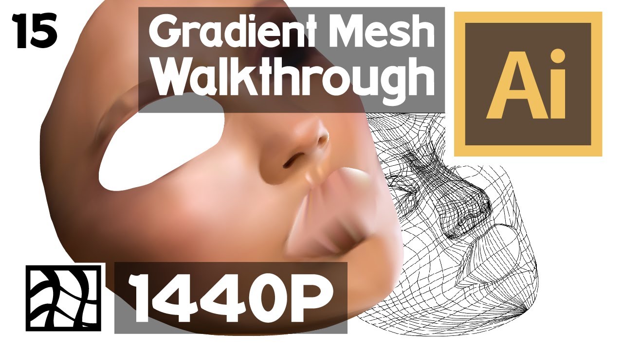 Gradient Mesh Advanced Tutorial - Learn Realistic Drawing (Adobe ...