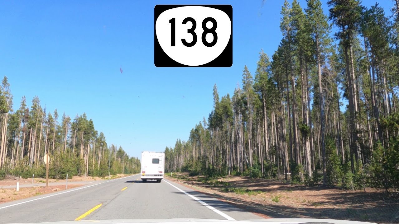 ⁴ᴷ⁶⁰ Driving Oregon Route 138 in Fremont-Winema National Forest, Oregon ...