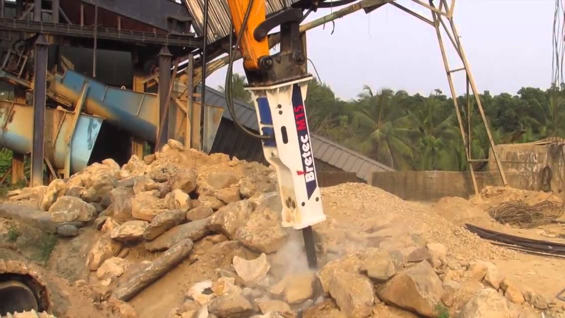 Sandvik Bretec M15 Secondary Breaking - YouTube