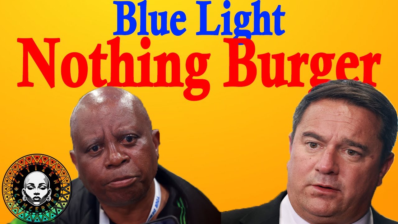 John Steenhuisen Blue Light Drama - YouTube