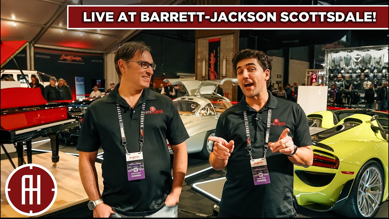 Drive the Bid Podcast is at the 2024 Barrett-Jackson Scottsdale Auction - YouTube