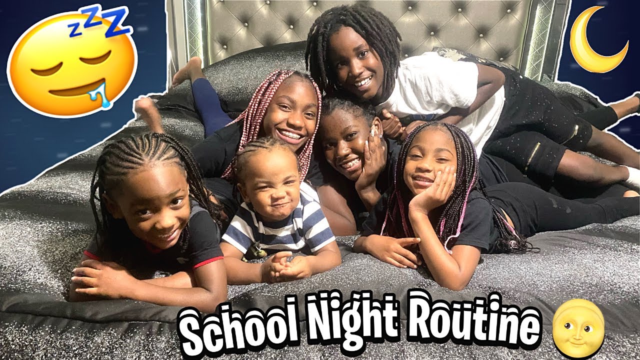 SCHOOL NIGHT ROUTINE 😴 - YouTube