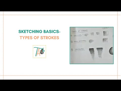 Sketching for Beginners: Mastering Basic Strokes & Techniques ! - YouTube