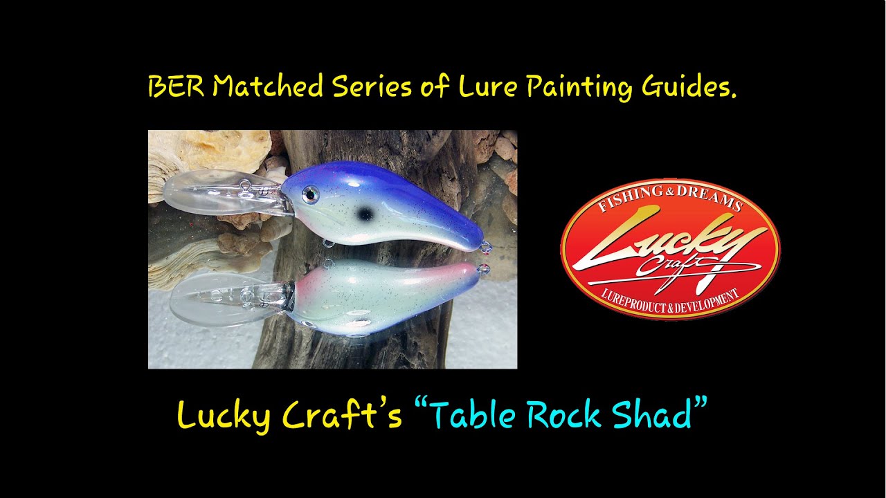 "Table Rock Shad" BER Matched Lucky Craft Series - YouTube