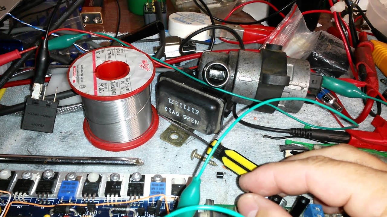 Ecu modded for pwm idle control and cooling fan co - YouTube