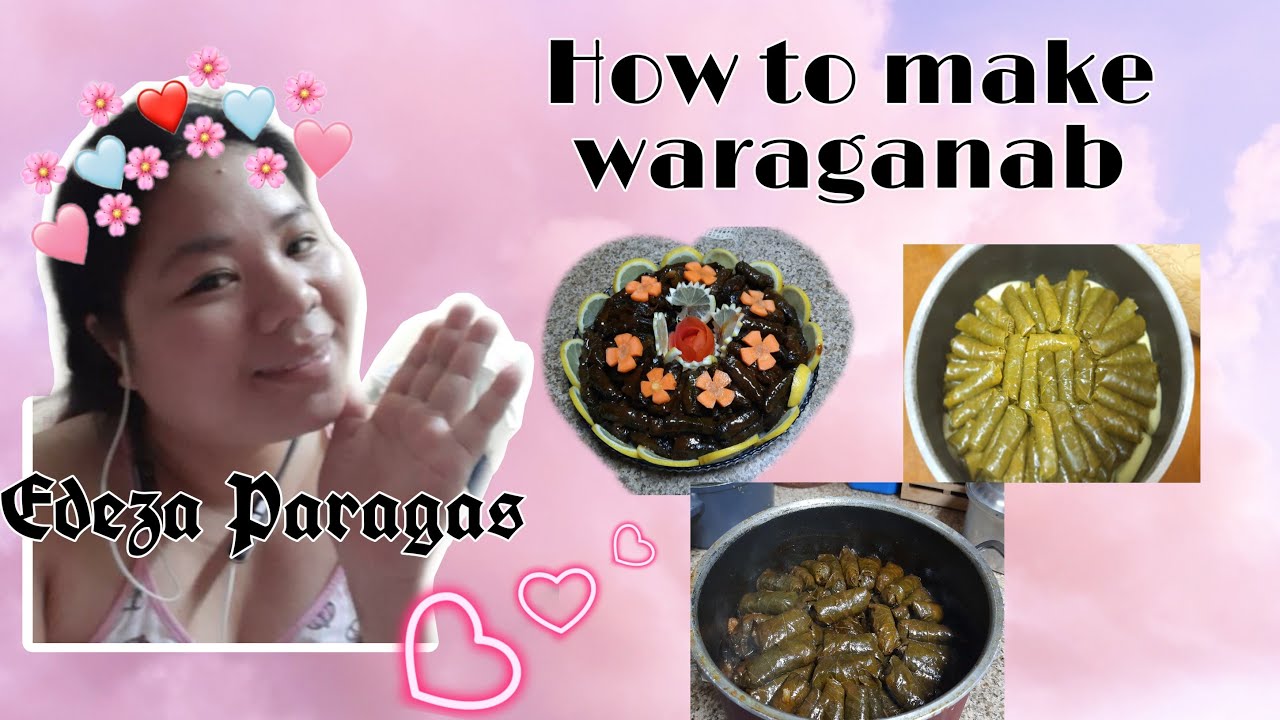 #arabicfood #waraganab HOW TO MAKE WARAGANAB ARABIC FOOD | EDEZA ...