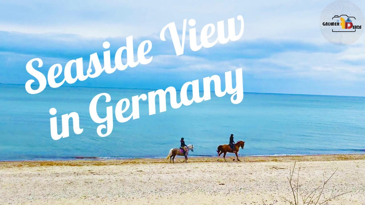 Seaside View in Germany | Baltic Sea, Nienhagen beach, Rostock | Sea ...