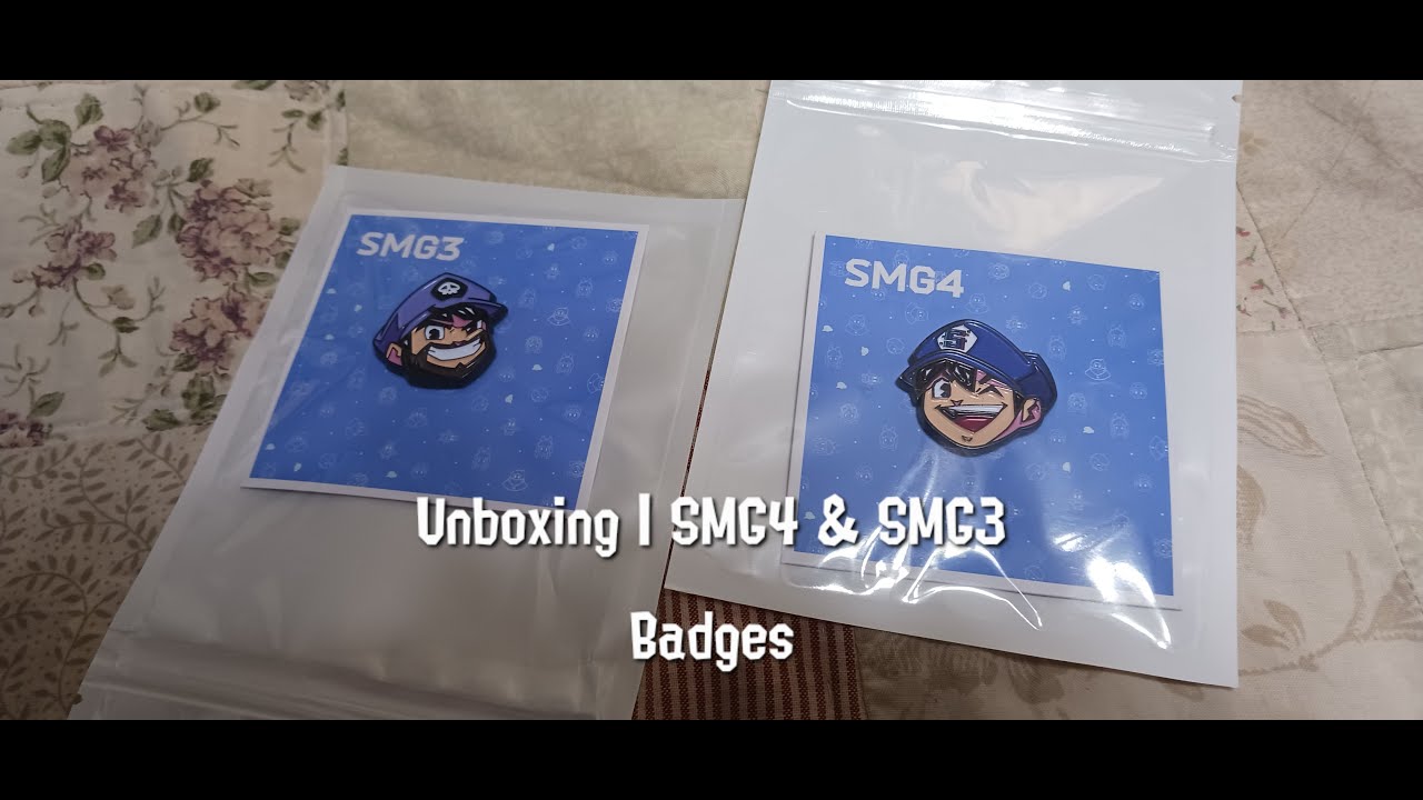 Unboxing | SMG4 & SMG3 Badge - YouTube