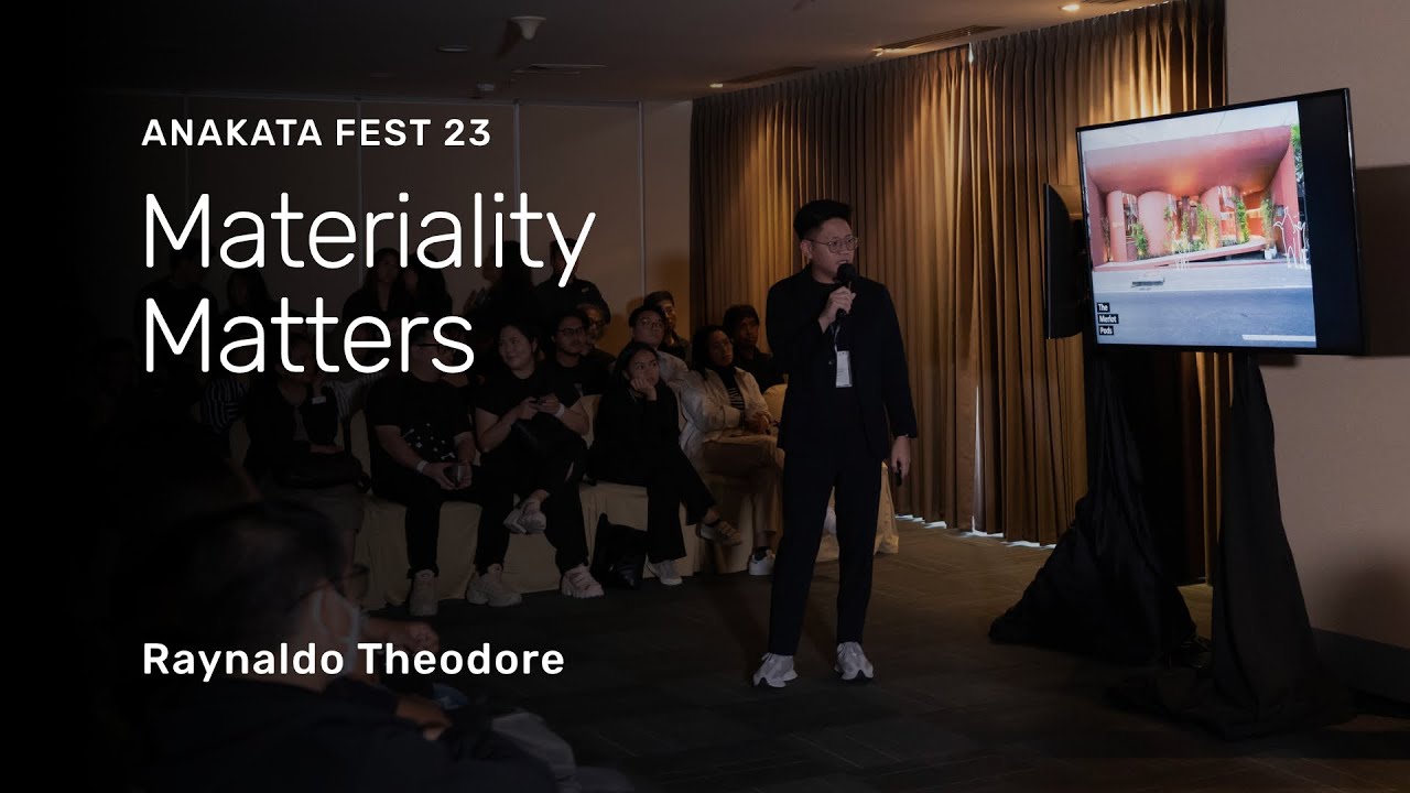 Raynaldo Theodore: Materiality Matters | Anakata Fest 23 - YouTube