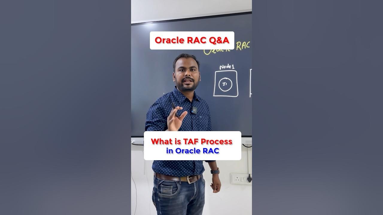 What is TAF Process in Oracle RAC? | Oracle RAC Interview Questions and Answers | Ankush Sir ...