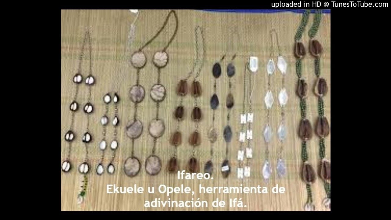 Ifareo. Ekuele u Opele, herramienta de adivinación de Ifá. - YouTube