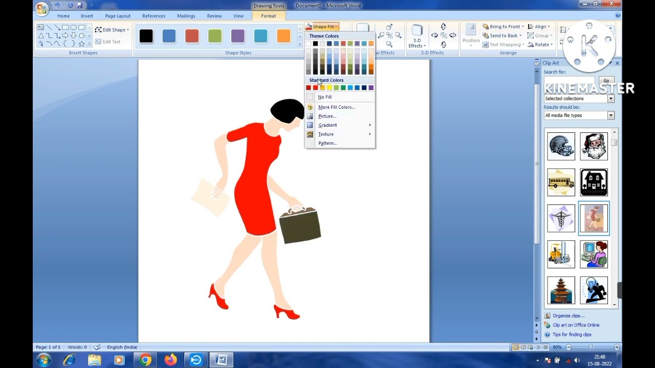 Ms Word photo editing//Ms word diye photo editing// computer tech(JR ...