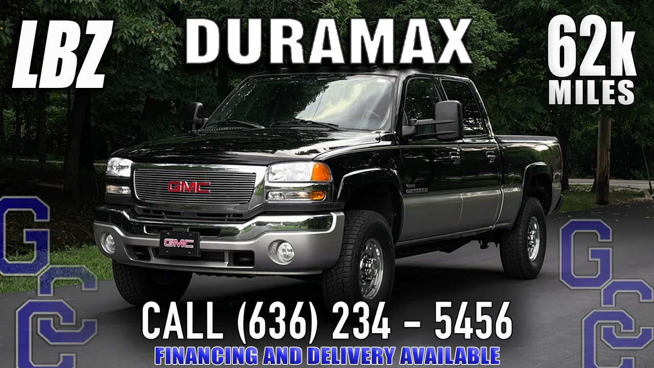 LBZ Duramax For Sale: 2006 GMC Sierra 2500HD Regency 4x4 Diesel With ...