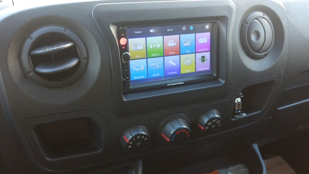 Multimidia Renault Master - YouTube