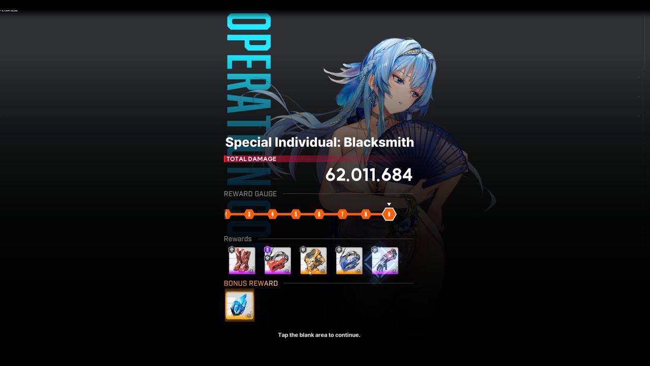 Nikke Godess of Victory Special Interception Blacksmith Full clear ...