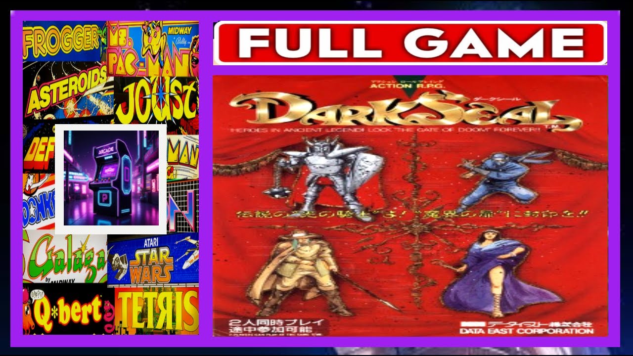 Dark Seal-Full Game / Arcade Gameplay ( No Commentary ) - YouTube