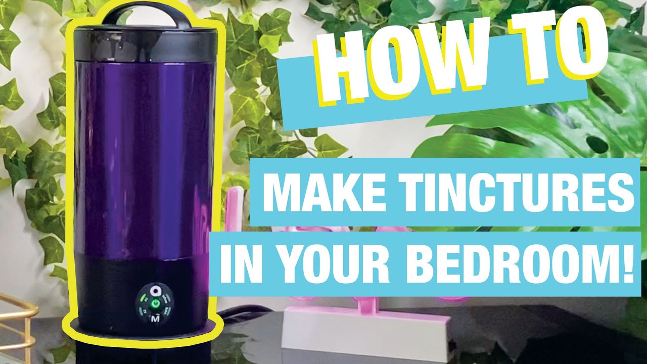 DIY Tinctures - IN MY BEDROOM?! - YouTube