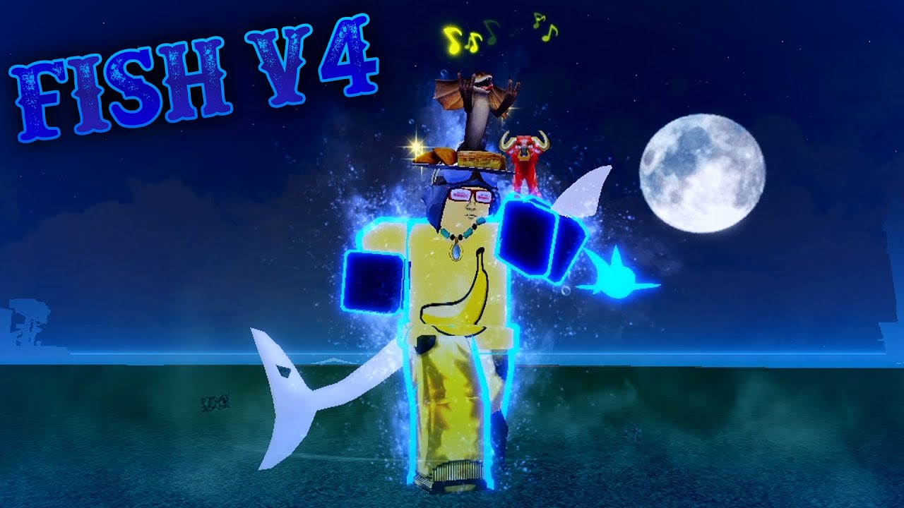 RACE Fish V4 | Blox Fruit #roblox #4k #bloxfruits #shorts (Memories of ...