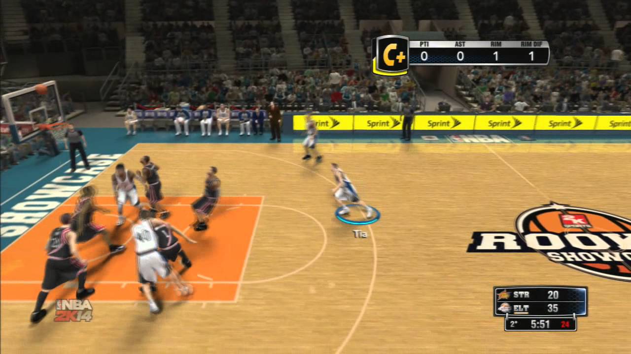 NBA 2k14 - First Gameplay My Career - YouTube