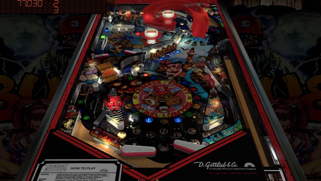 Bubba the Redneck Werewolf Pinball VPX - YouTube