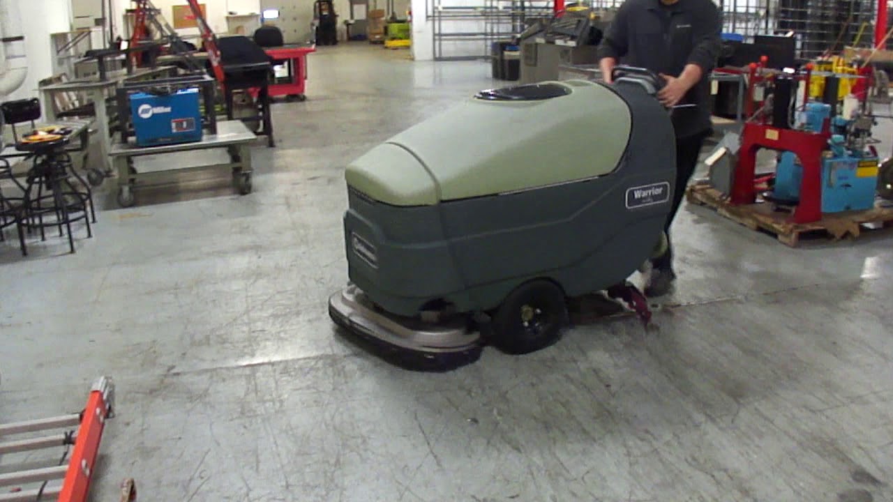 lot 25 Nilfisk Advance Model Warrior X32D C Walk Behind Floor Scrubber ...
