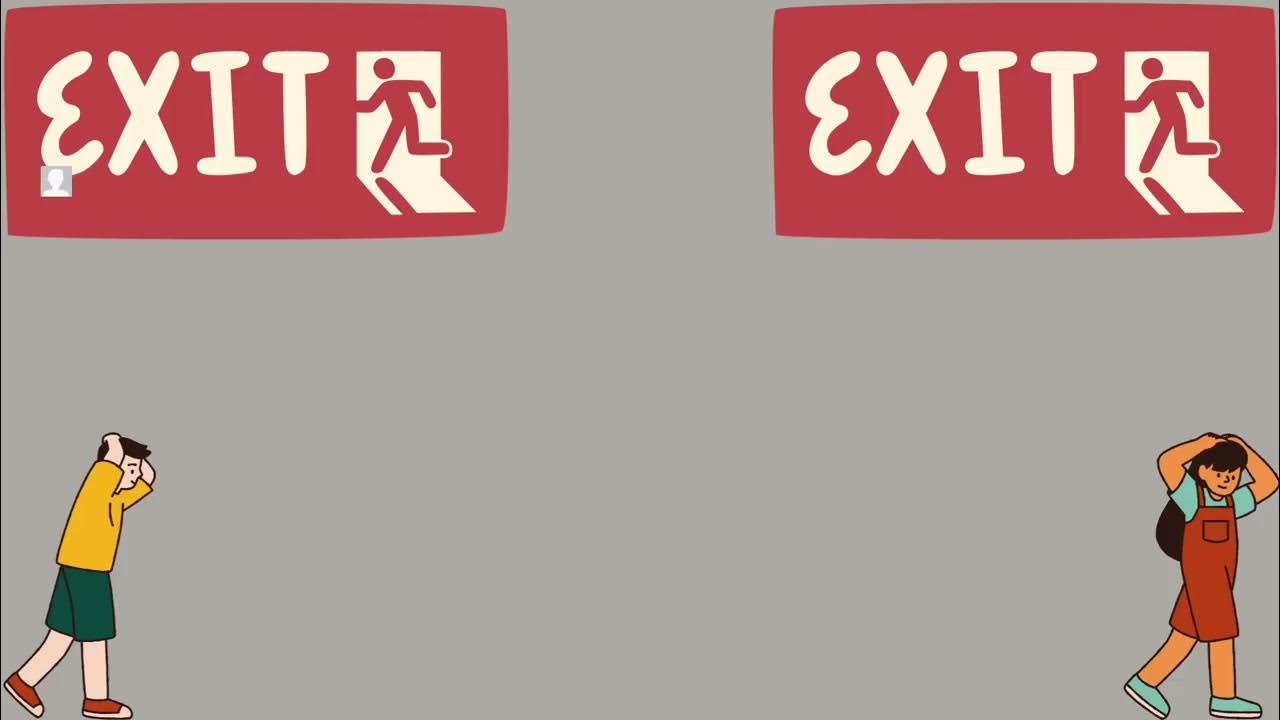 Emergency fire drill routine - YouTube