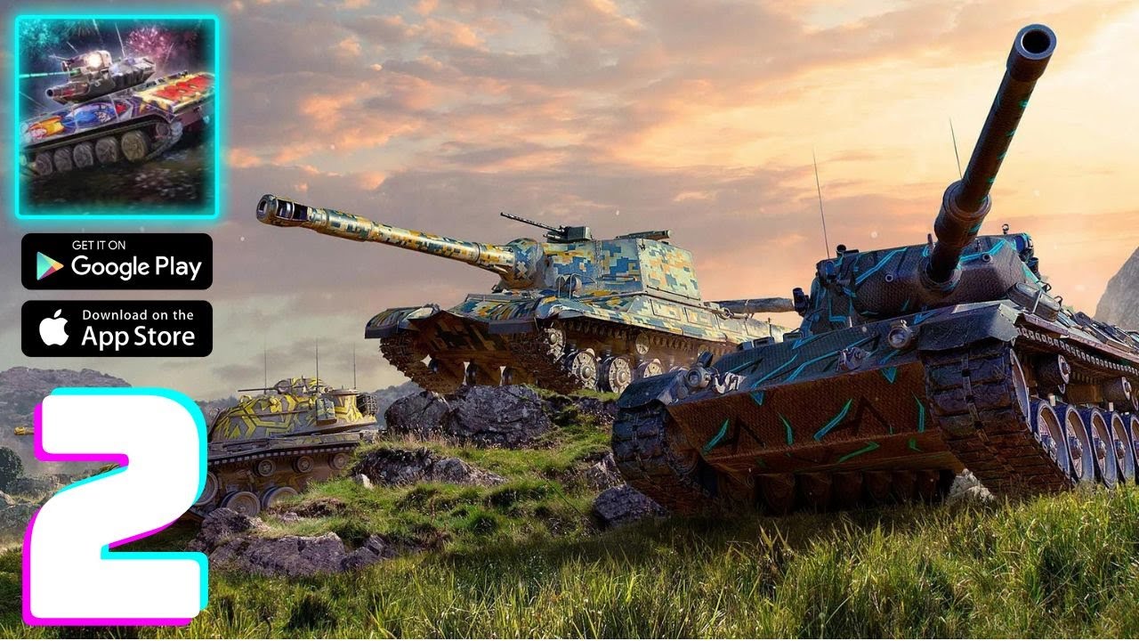 World of Tanks Blitz Gameplay Walkthrough Part 2 - (iOS, Android) - YouTube