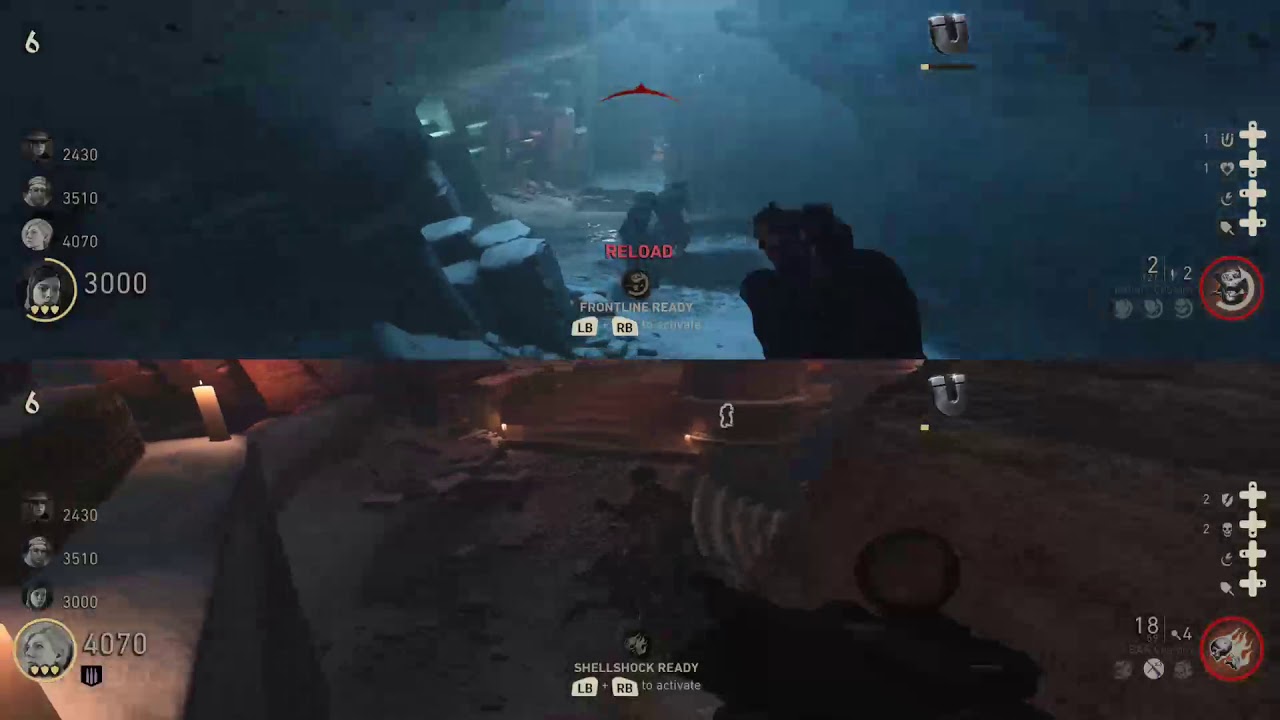 CoD WW2 The Frozen Dawn Easter Egg with the girlfriend - YouTube