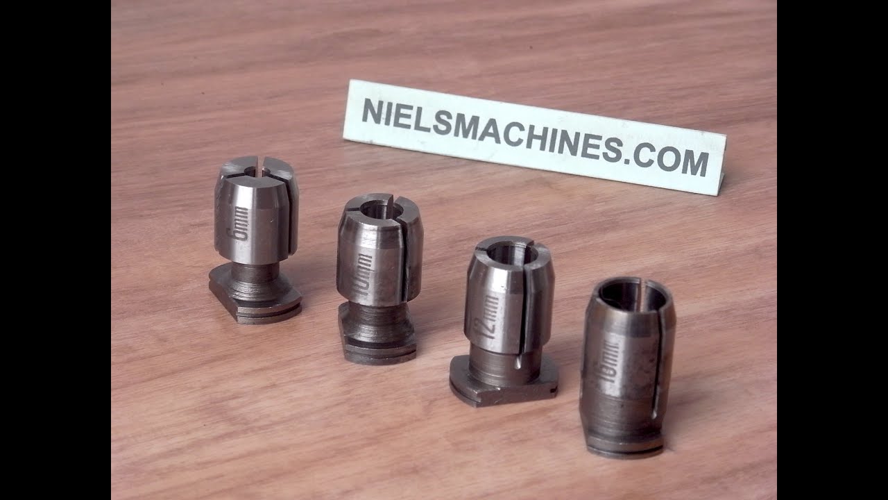 Clarkson S Type-small Autolock Collet Set 6, 10, 12 and 16mm Complete ...