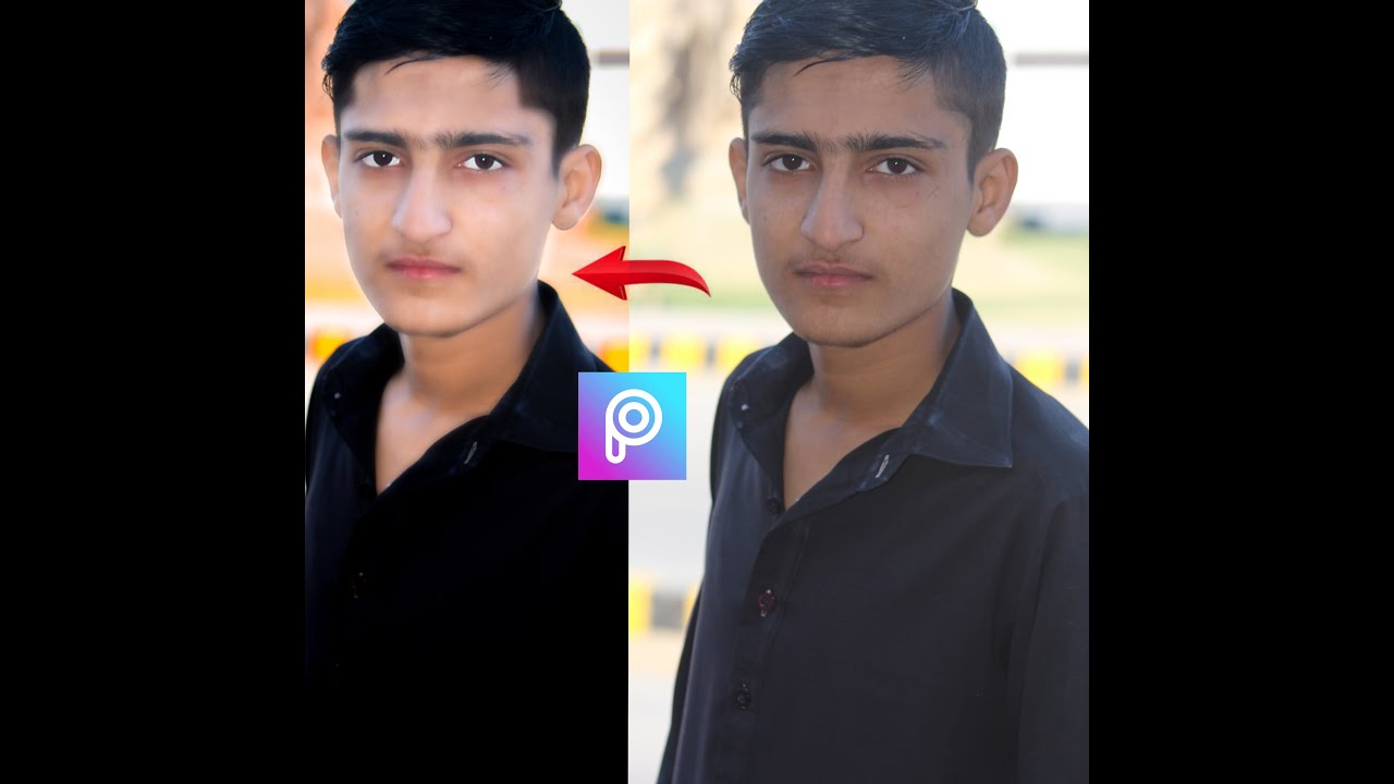 How to face Editing in pics Art - YouTube