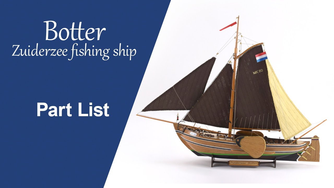 Botter - Listado de piezas - Parts List - Liste des pieces - YouTube