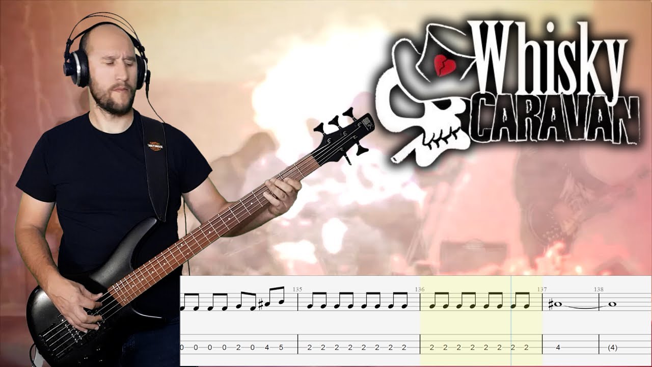 Whisky Caravan Bass Cover (+Tab): Destrozando "La Guerra Contra el ...