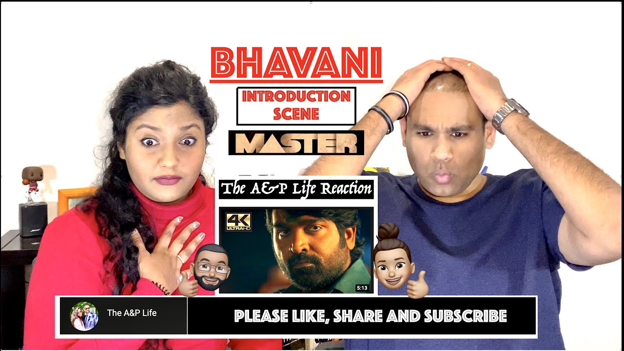 Bhavani Intro scene - MASTER - Vijay Sethupathi - The A&P Life Reaction ...