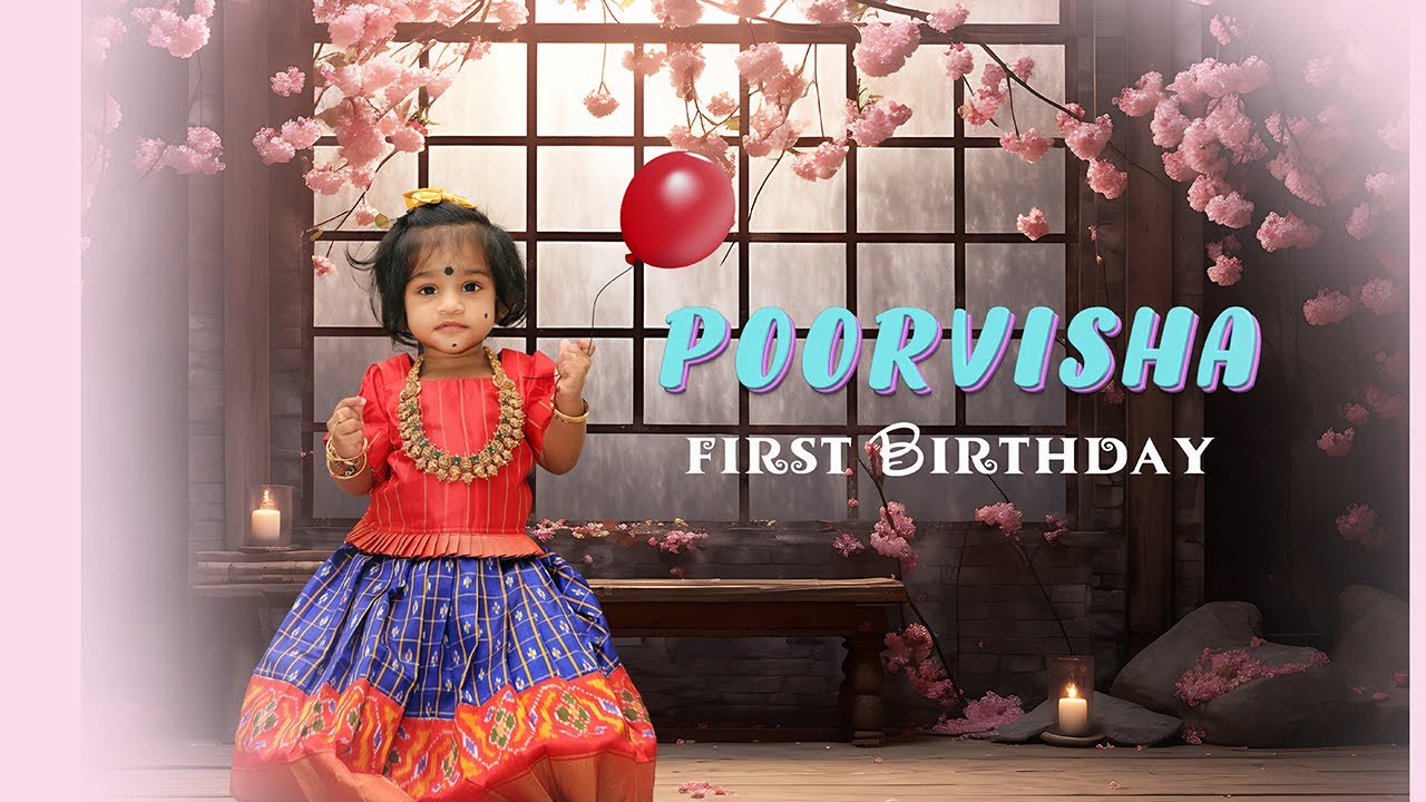Poorvisha Birthday Photoshoot | #Fotogreystudio - YouTube