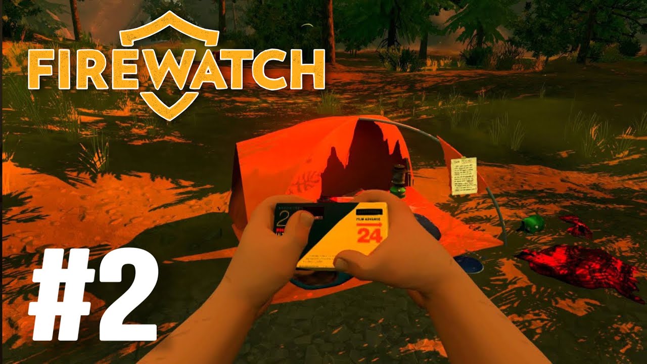 Firewatch - Day 2 - Full Ambience Fire Lookout Relaxing Game ...