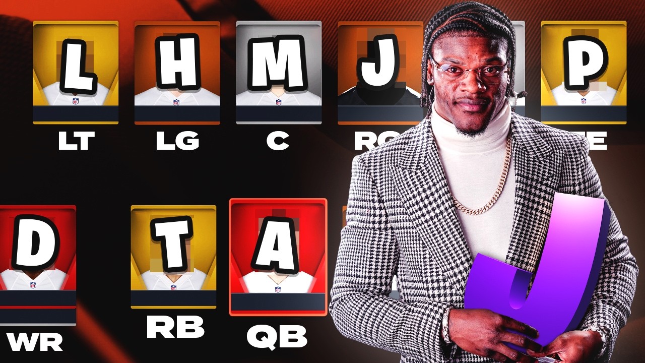 I Used 1 NFL Player For Every Letter - YouTube