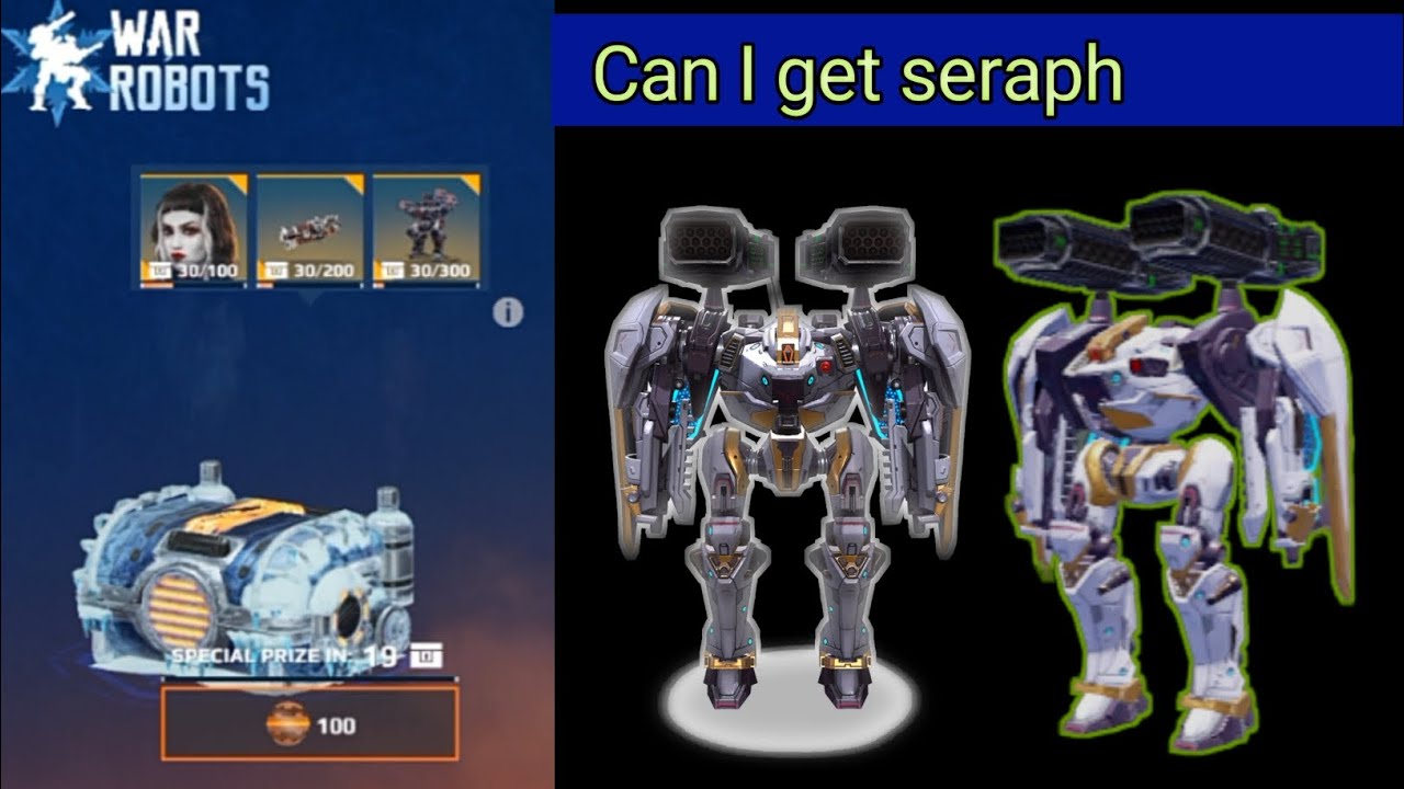 WR Chest opening! Can I get Seraph Robots part 1 🔥💖 - YouTube