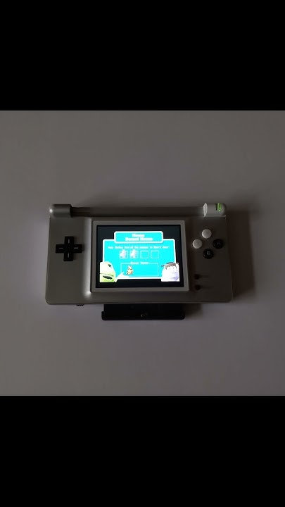 Silver Nintendo DS Lite Game Boy Advance Macro Handheld Console - USG-001 - NDSL - GBA - # ...